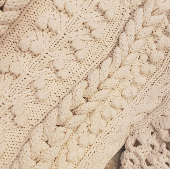 Ulla Johnson | Sweaters | Ulla Johnson Colette Puff Sleeve Chunky Knit ...